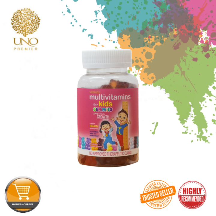 [ best seller]UNO VITAKIDS MULTIVITAMINS FOR KIDS 1BOTTLE These raspberry multivitamins are ...