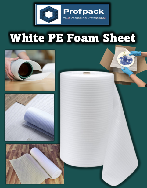 PROFPACK Lami PE Foam Pearl Sheet 2mm x 1m x 1m White Color For Packing ...