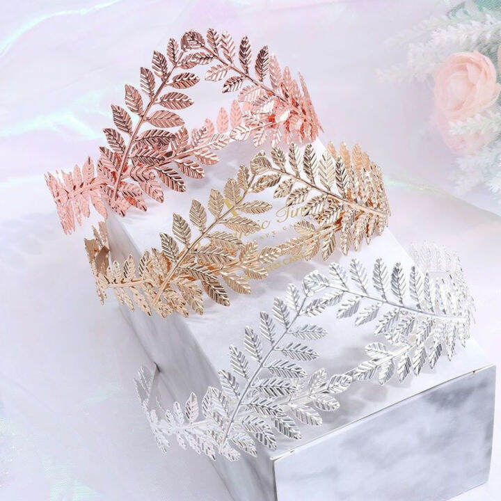 bando rambut motif daun logam | Lazada Indonesia