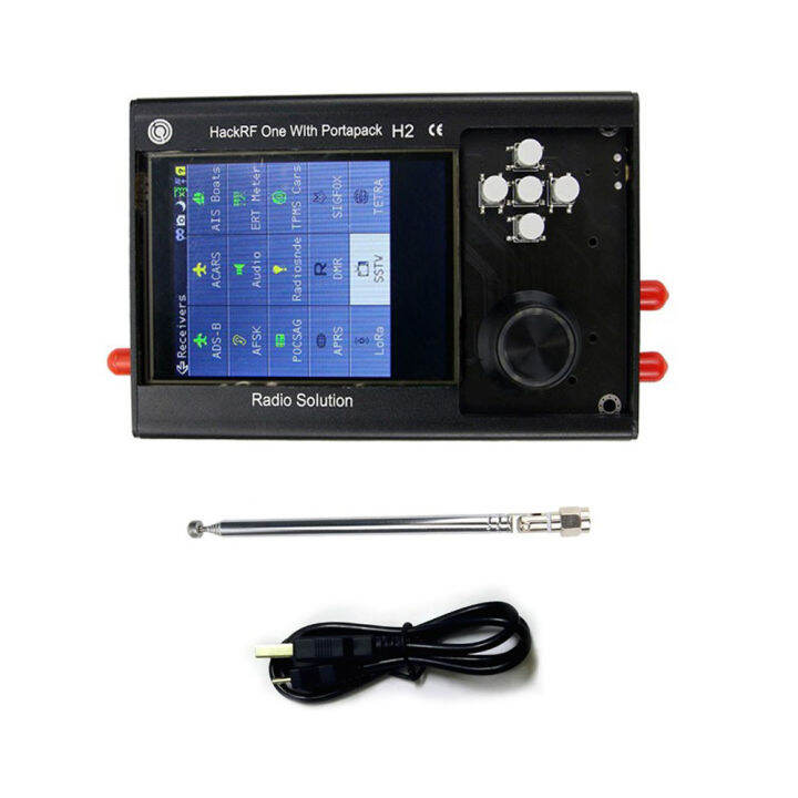3.2 "SDR Radio Full Function Transceiver PortaPack H2+HackRF One ...