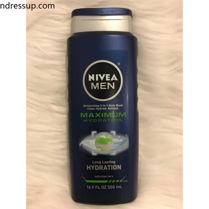 ♞Nivea Men Maximum Hydration 3-in-1 Body Wash - 500mlღ | Lazada PH