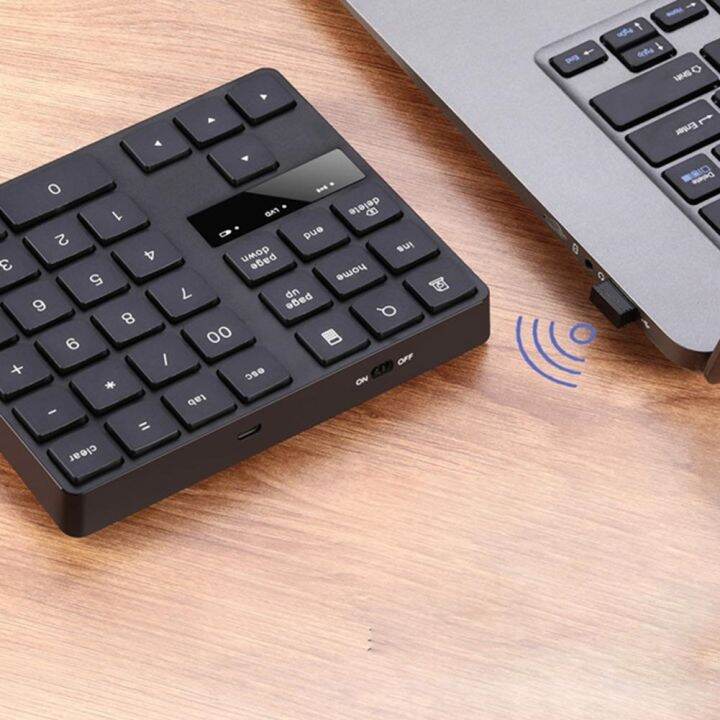 35 Keys Practical Numeric Keypad Quiet Receiver Storage Universal 2 ...
