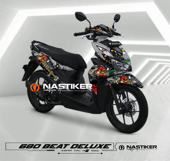 DECAL KIT HONDA BEAT DELUXE MINION - STIKER DECAL BEAT 2020 2021 2022 ...