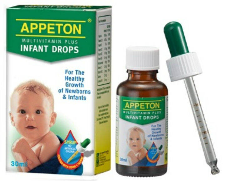 APPETON MULTIVITAMIN PLUS INFANT DROPS 30ML | Lazada