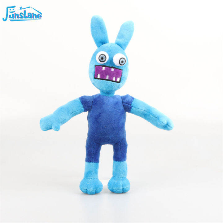 FunsLane ตุ๊กตาผ้าพลัชขนกระต่ายเกมสยองขวัญของเล่นตุ๊กตาประตูสีรุ้ง30Cm ...