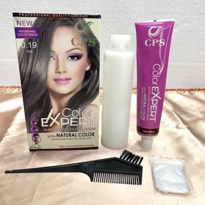 CPS Color Expert 80ml2 Hair Color Set with Free brush and Gloves ...