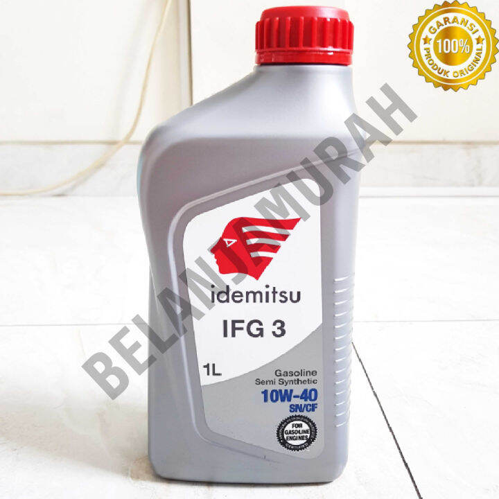 Oli IDEMITSU SAE 10w-40 1 Liter 100% ASLI | Lazada Indonesia