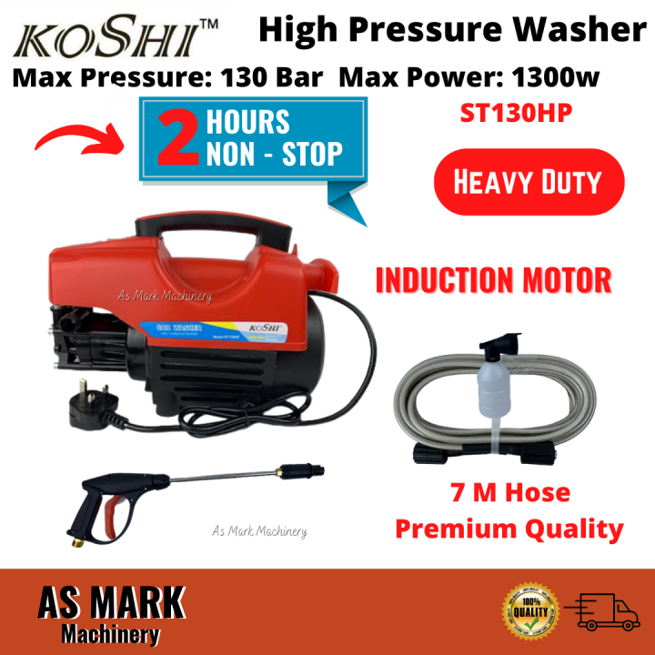 🔥HEAVY DUTY🔥KOSHI ST130HP High Pressure Washer / Water Jet / Power ...