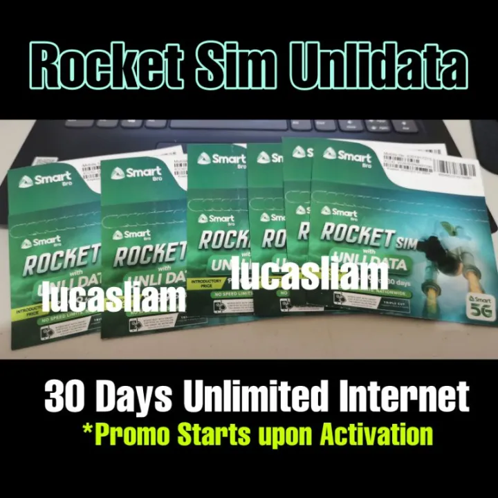 Rocket Sim 30 Days Unlidata (OLD 499) kuku | Lazada PH