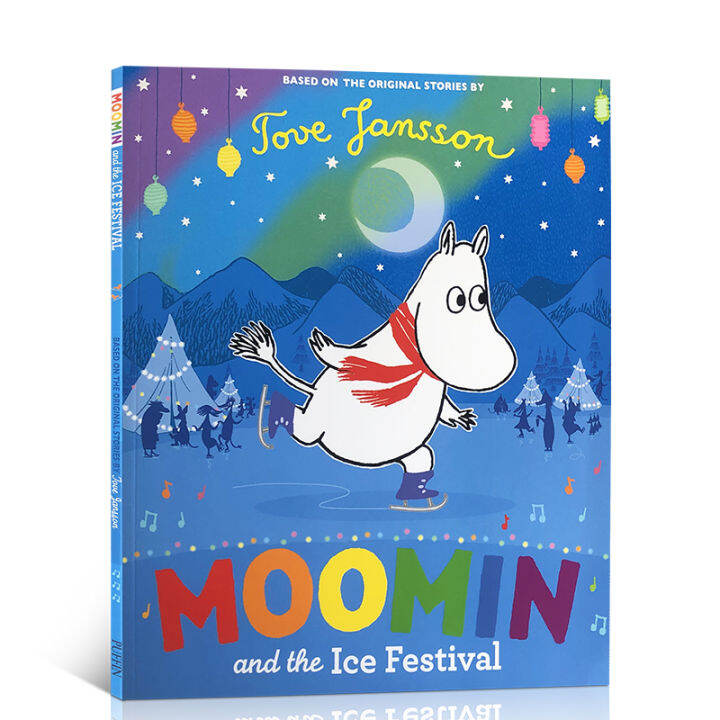milu Picture Book Moomin and the Ice Festival Children's Board Book ...