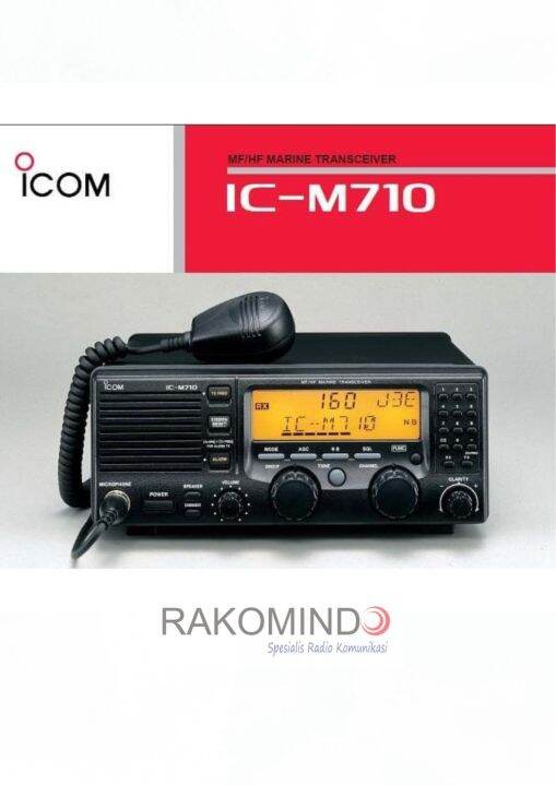 ICOM IC-M710 RADIO MF/HF SSB MARINE TRANSCEIVER ORIGINAL | Lazada Indonesia