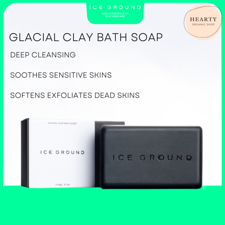 Ice Ground Glacial Clay Bath Soap Sabun Mandi Tanah Liat Glasier ...