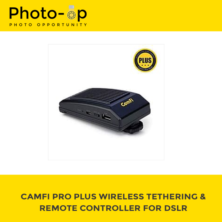 CamFi Pro PLUS Wireless Tethering & Remote Controller for DSLR | Lazada PH