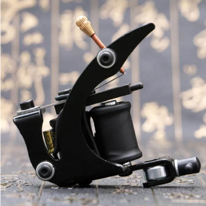Black Coil Tattoo Machine Manual Tattoo Shader Lining Black-2 | Lazada PH