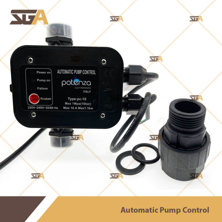 PC10 1.1 kw Automatic Pump Control for water pump 220V -240V | Lazada