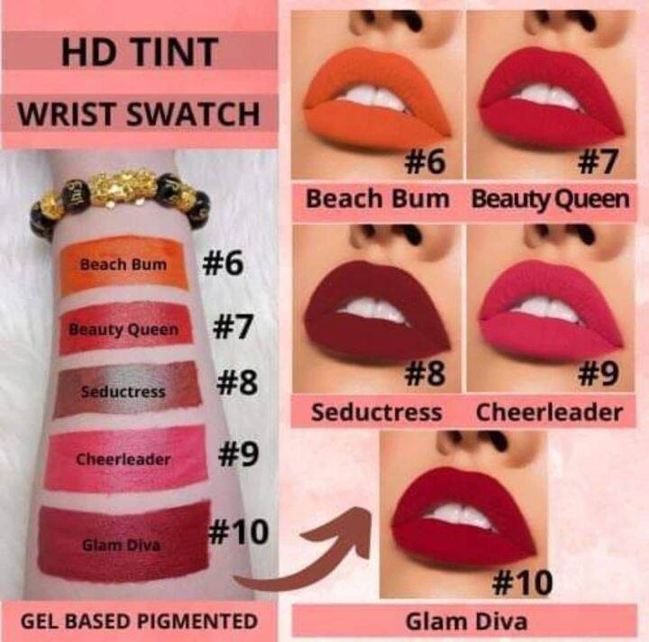 HD Lip Tint Wand Applicator in Pouch with Freebies | Lazada PH
