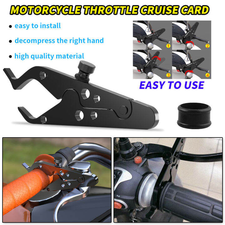 PMShop Motorcycle CNC Aluminum Alloy Cruise Control Throttle Card ...