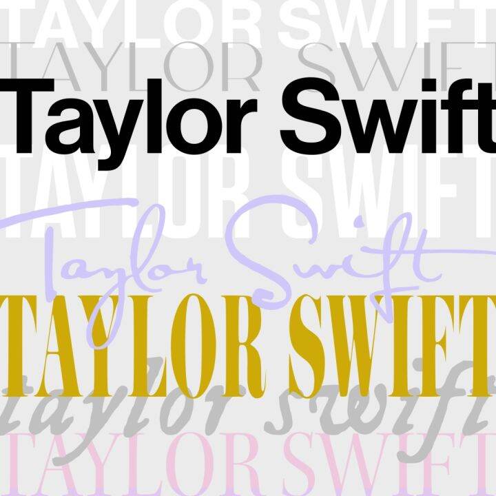 Taylor Swift Signature Decal Vinyl Sticker Cars, Motorcycles, Tumblers ...