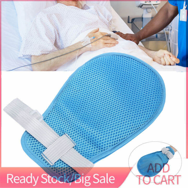 Breathable Self‑Injury Prevention Hand Fixed Restraint Glove Patient ...