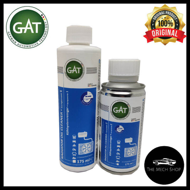 GAT Radiator Flush + Cleaner Cooling System Rust & Oil Cleaner Set C1 ...