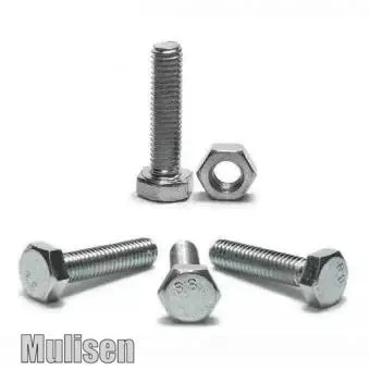 SunAMEs 6mm x 50mm + M6 Nuts and Hexagon Bolts And Tools Set Package ...