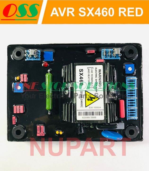 AVR GENERATOR SX460 RED CAPACITOR OEM AVR GENSET SX 460 COD A4 | Lazada ...