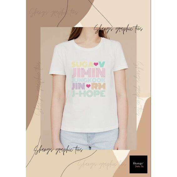 UNISEX BANGTAN BOYS NAMES DESIGN Lazada PH UNISEX BANGTAN BOYS NAMES DESIGN Lazada PH