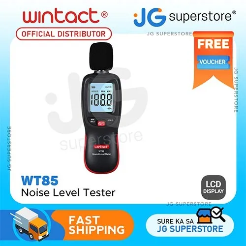 Wintact WT85 Sound Level Noise Decibel Meter Tester | JG Superstore ...