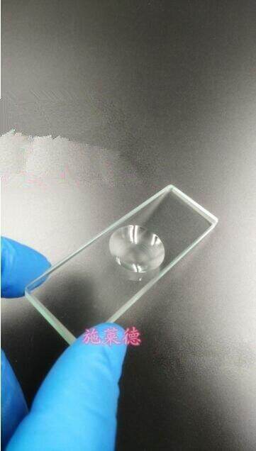 Single Circular Concave Cavity Microscope Slides 5mm 3mm Thickness ...