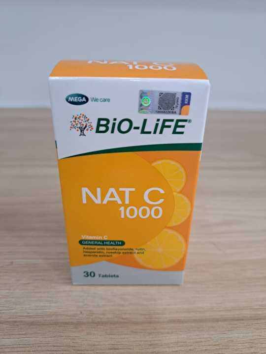 BIO-LIFE NAT C 1000mg (1 BOTTLE x 30 TABLETS) | Lazada