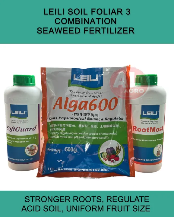 1L LEILI SOIL FOLIAR 3 地三宝 (LEILI SOFTGUARD, LEILI ALGA 600 & LEILI ...