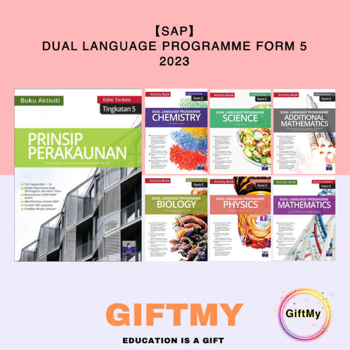 【SAP】Dual Language Programme Activity Book Form 5 (2023) - Mathematics ...