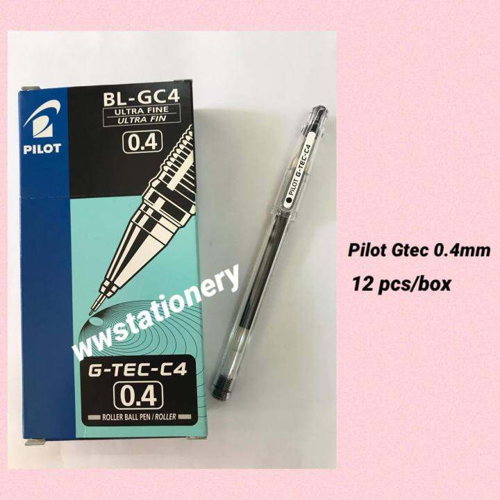 Pilot Gtec 0.4mm Black pen | Lazada PH