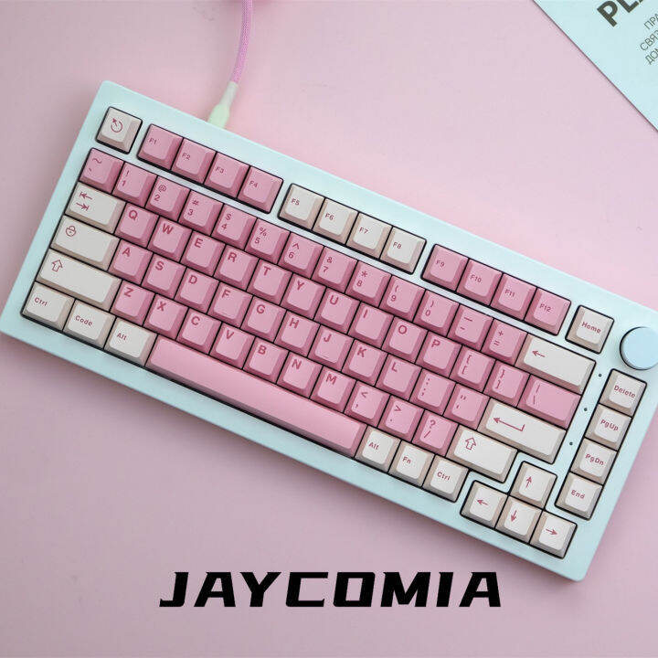 GMK RIM Theme Cherry Profile Keycaps 121 Keycaps/ชุดกล่องหมวกกุญแจสี ...
