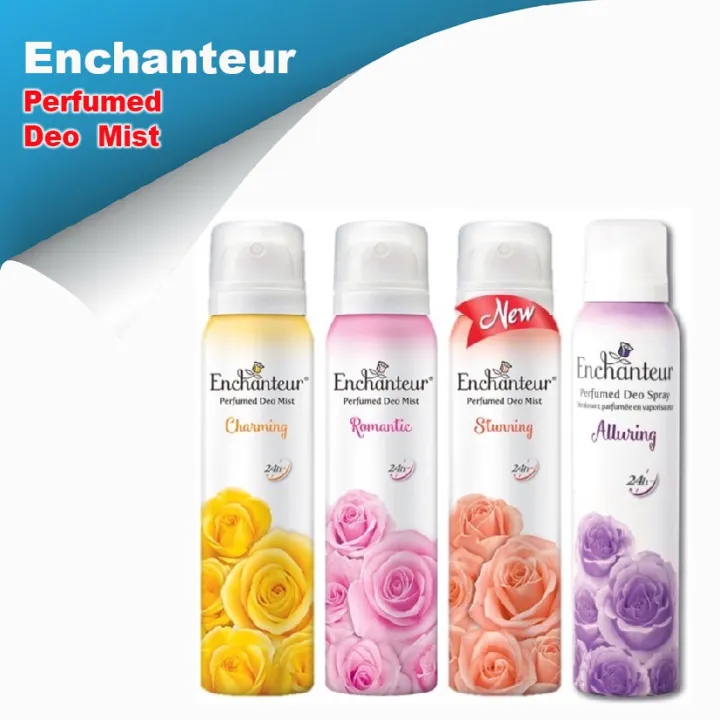 Enchanteur Perfume Deo Mist 75ml (Charming, Romantic, Alluring ...