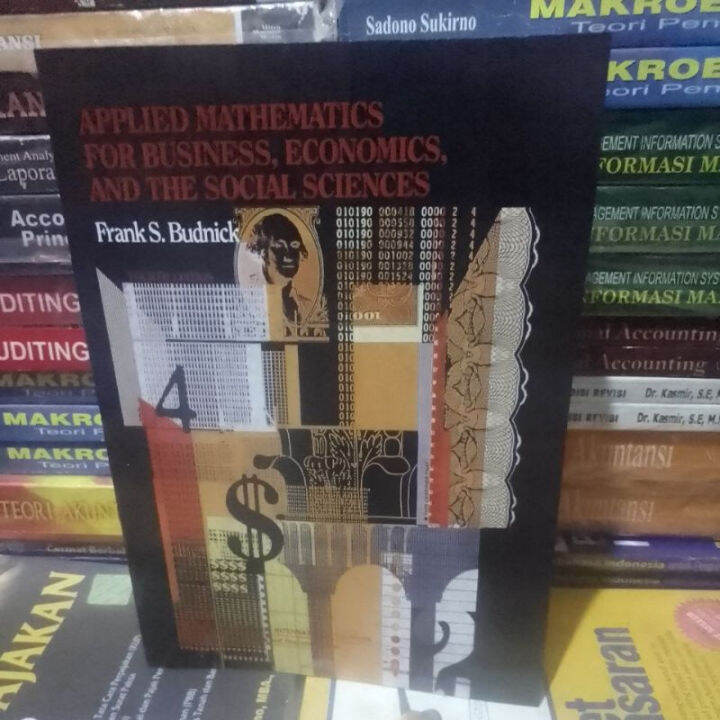 Applied Mathematics For Business, Economics, And The Social Sciences by ...