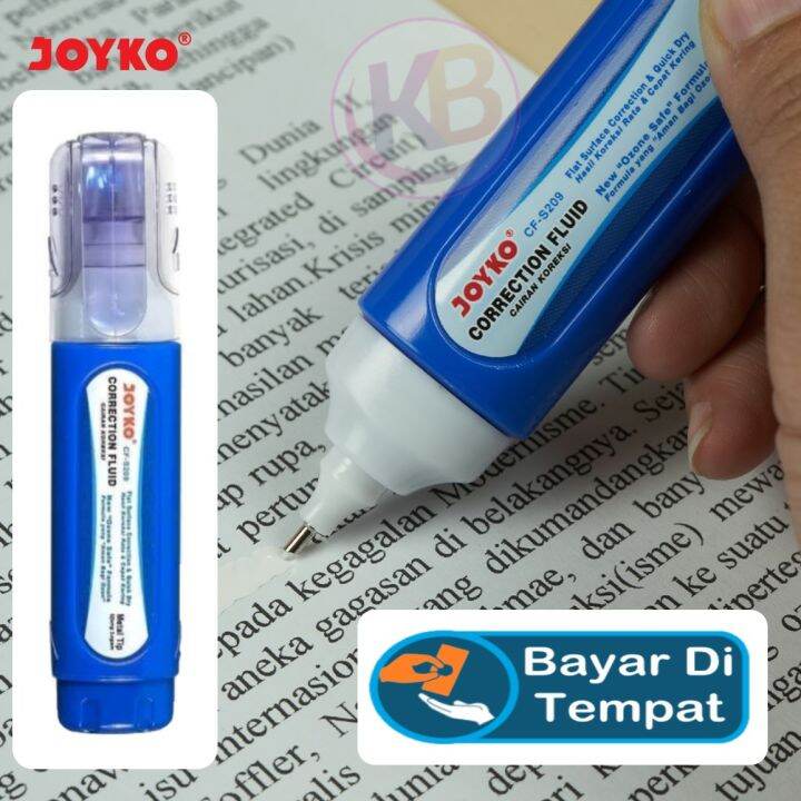 Tipe ex Cair / Correction Pen / Tipex Joyko Cair CF-S209 / 1 Pcs ...
