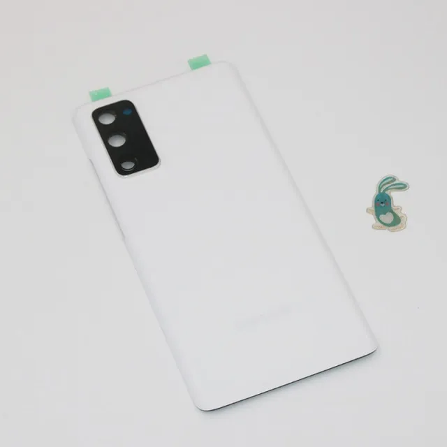 Original Galaxy S20 FE 5G ฝาหลังแก้วฝาปิดแบตเตอรี่ปลอกหุ้มช่องหลัง ...