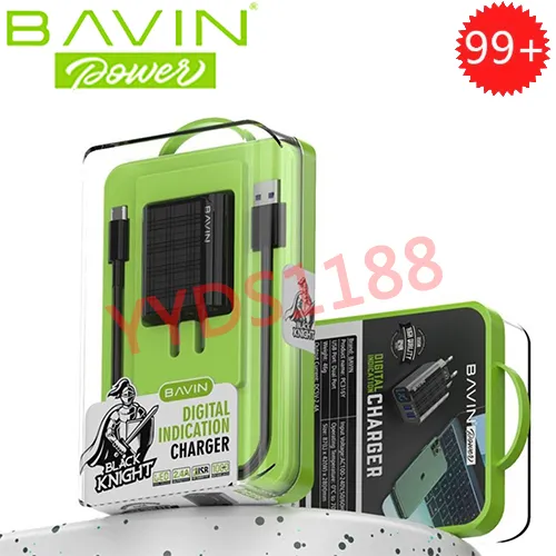 Bavin Charger Original Fast Charger 25W 5A Micro Usb/Type-C Cable ...