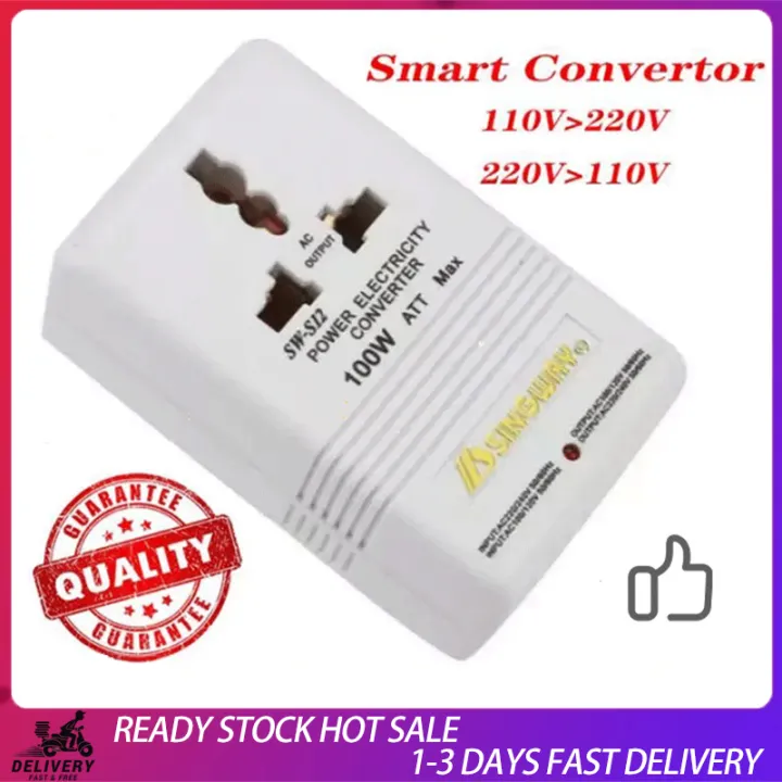 PANDA Professional 220/240 To 110/120 Power Voltage Converter New White ...