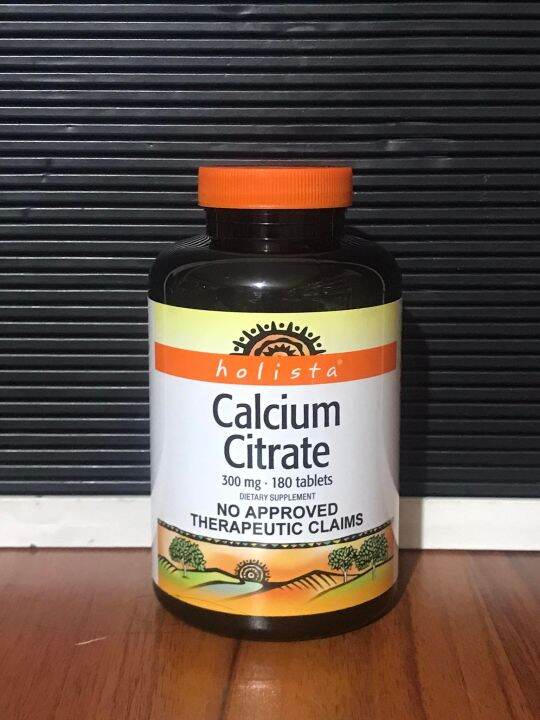 Holista Calcium Citrate 300mg (180 tablets) | Lazada PH