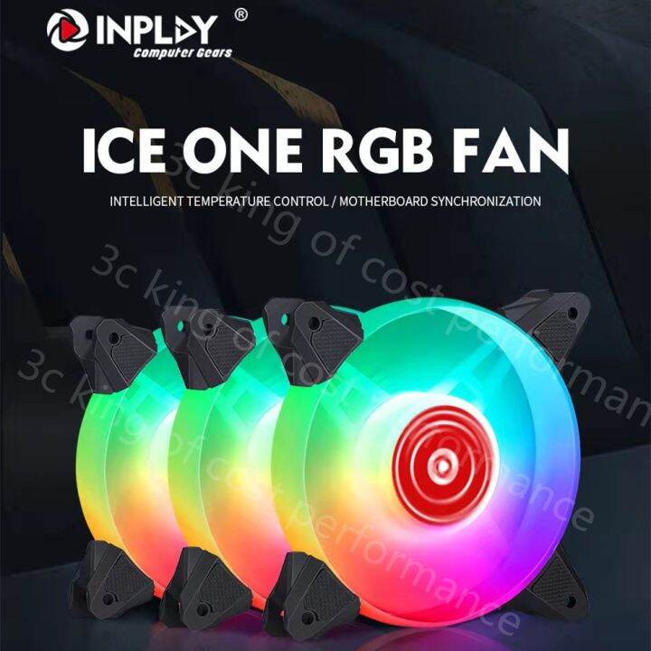 INPLAY ICE TOWER 3-IN-ONE V2.0 ARGB FAN 12CM Cooling Fan, with Remote ...