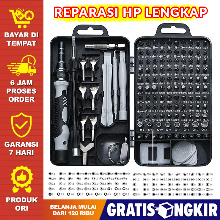 Obeng Hp Full Set Lengkap Alat Service Hp Lengkap Buat Bongkar Hp Alat Servis Hp Lengkap Murah ...