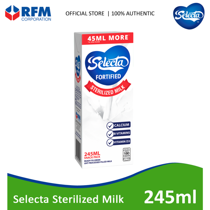 Selecta Sterilized Milk 245ml | Lazada PH