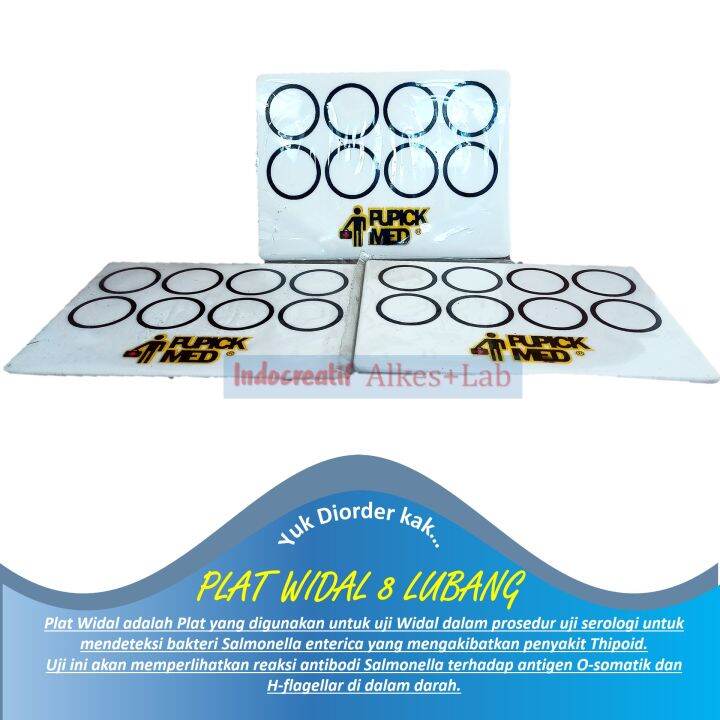 Widal Test Widal Slide Widal Positif Pemeriksaan Widal 8 Lubang Murah ...