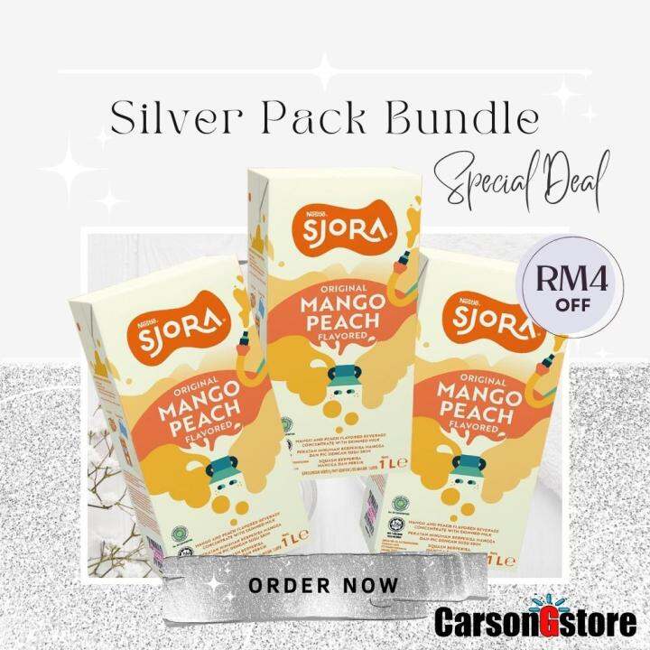 Silver pack bundle NESTLÉ® Sjora Mango Peach | Lazada