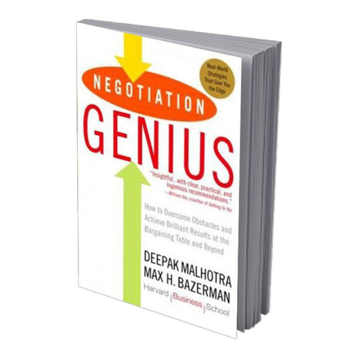 Harvard classic negotiation genius English original self-management improvement books imported ...