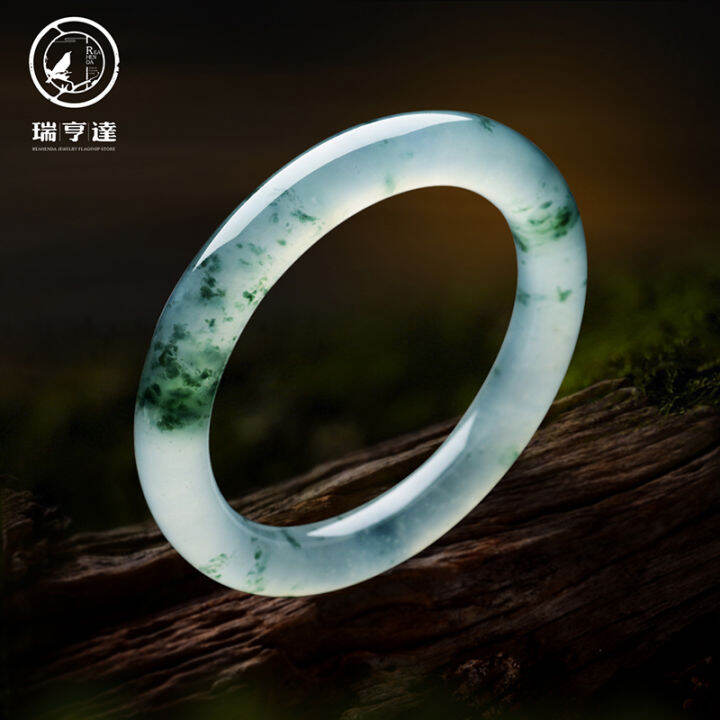 Rui heng da jade live specially take the jade bracelet jade bracelets ...