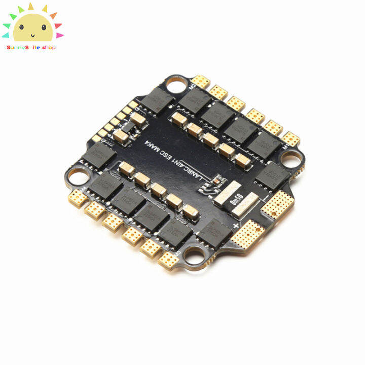 BLHELI_S 60A 4-In-1 3-6S,วงจร ESC ไร้ถ่านสนับสนุน DShot300-600/มัลติช็อต/Oneshot/PMW 30.5X30.5Mm ...