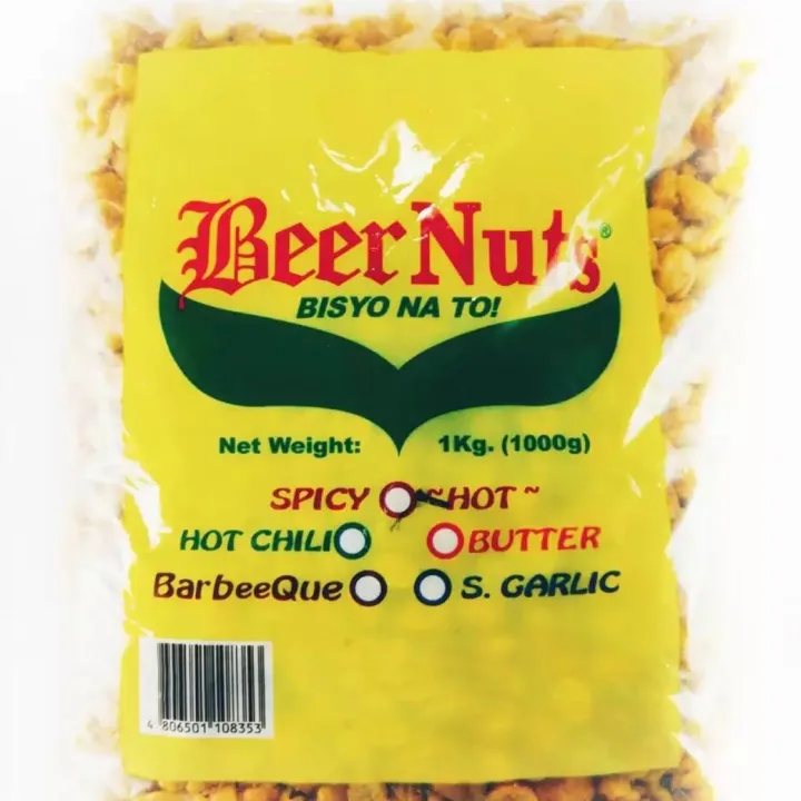 1 kilo Beer Nuts Garlic | Lazada PH